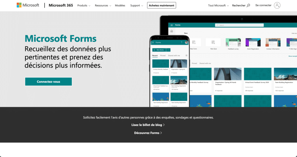 10 outils gratuits et payants pour créer un formulaire en ligne